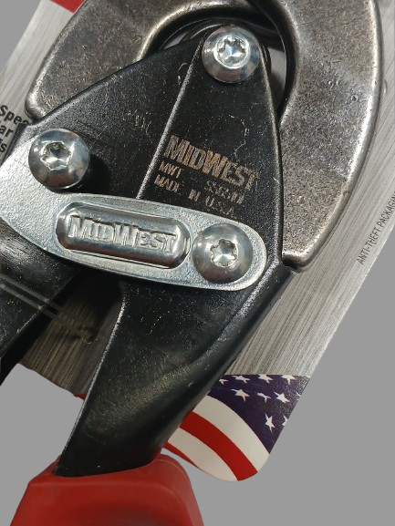 MIDWEST MWT-SS6510C Special Hardness Offset Aviation Snip - Left and R – IronworkerTools.com