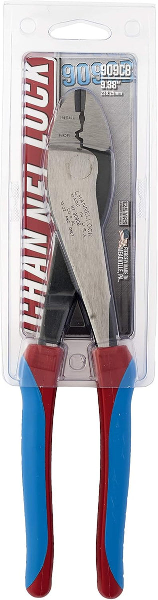 Channellock 909CB Code Blue Crimping Tools, 9 1/2 in – IronworkerTools.com