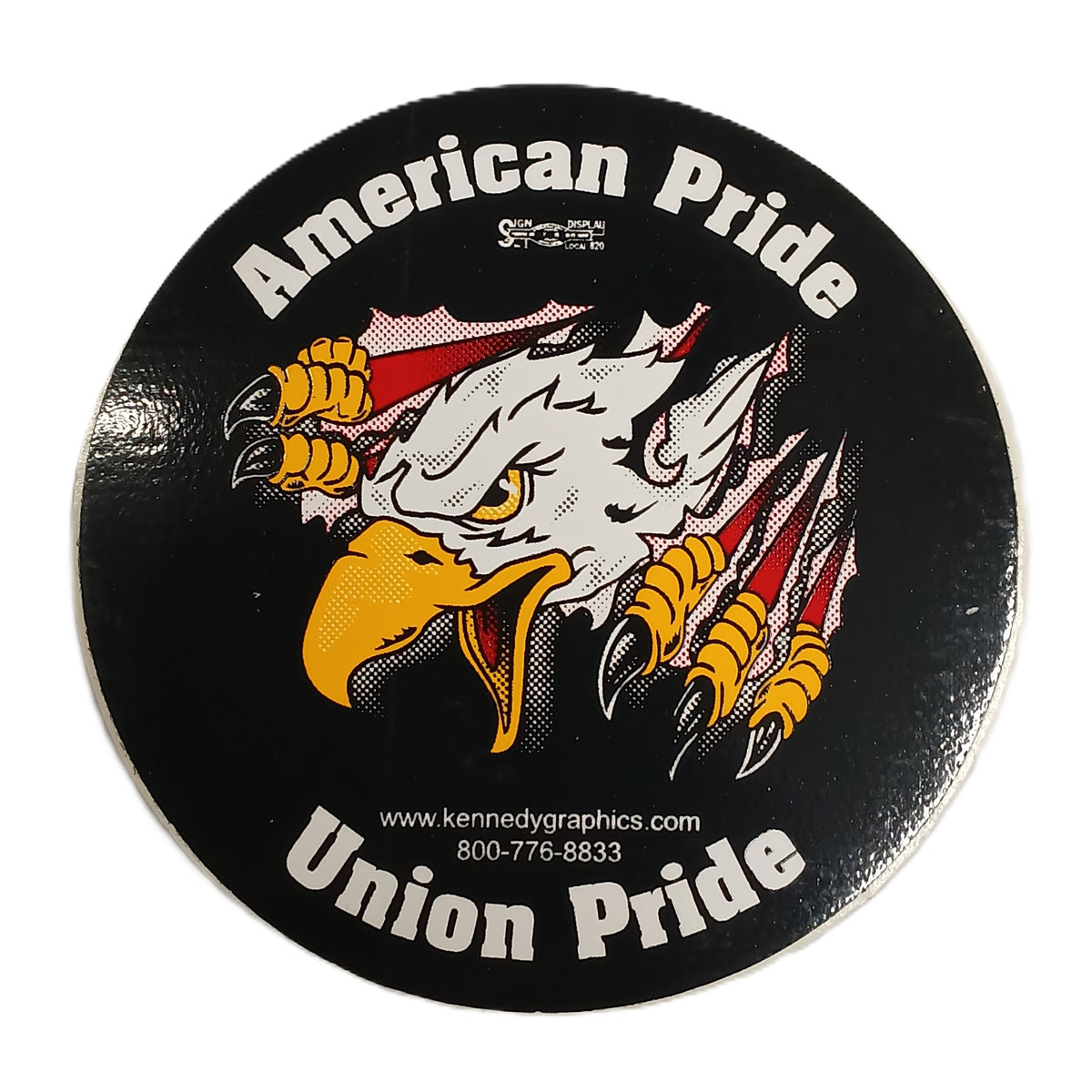 Sticker - "American Pride Union Pride" – IronworkerTools.com