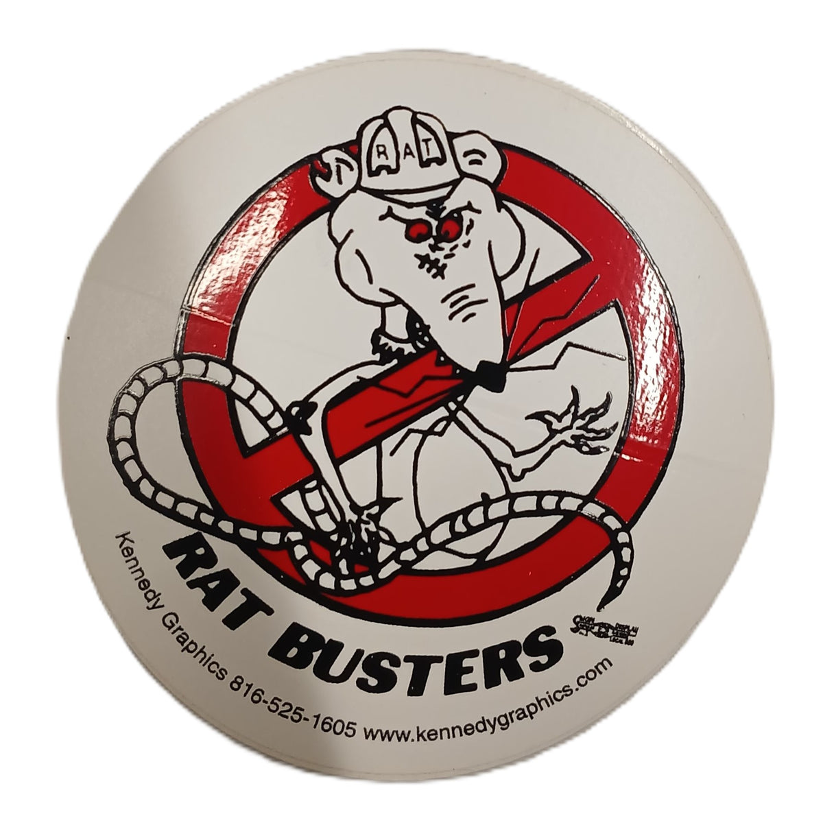 Sticker - "Rat Busters" – IronworkerTools.com