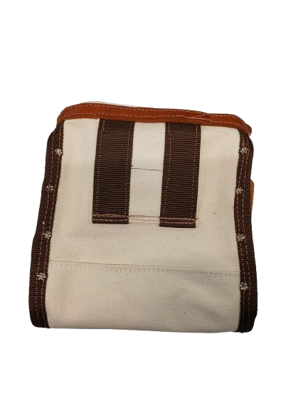 Graber 0035 Canvas Bolt Bag with Leather Trim – IronworkerTools.com