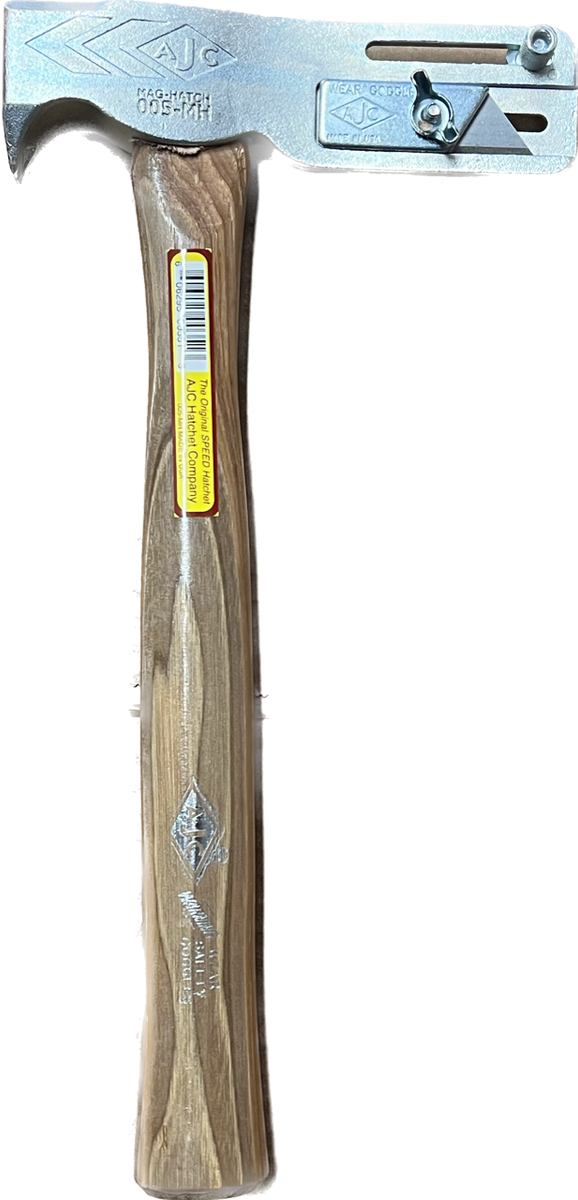 AJC 005-MH Mag-Hatchet Magnetic Faced Roofing Hammer – IronworkerTools.com