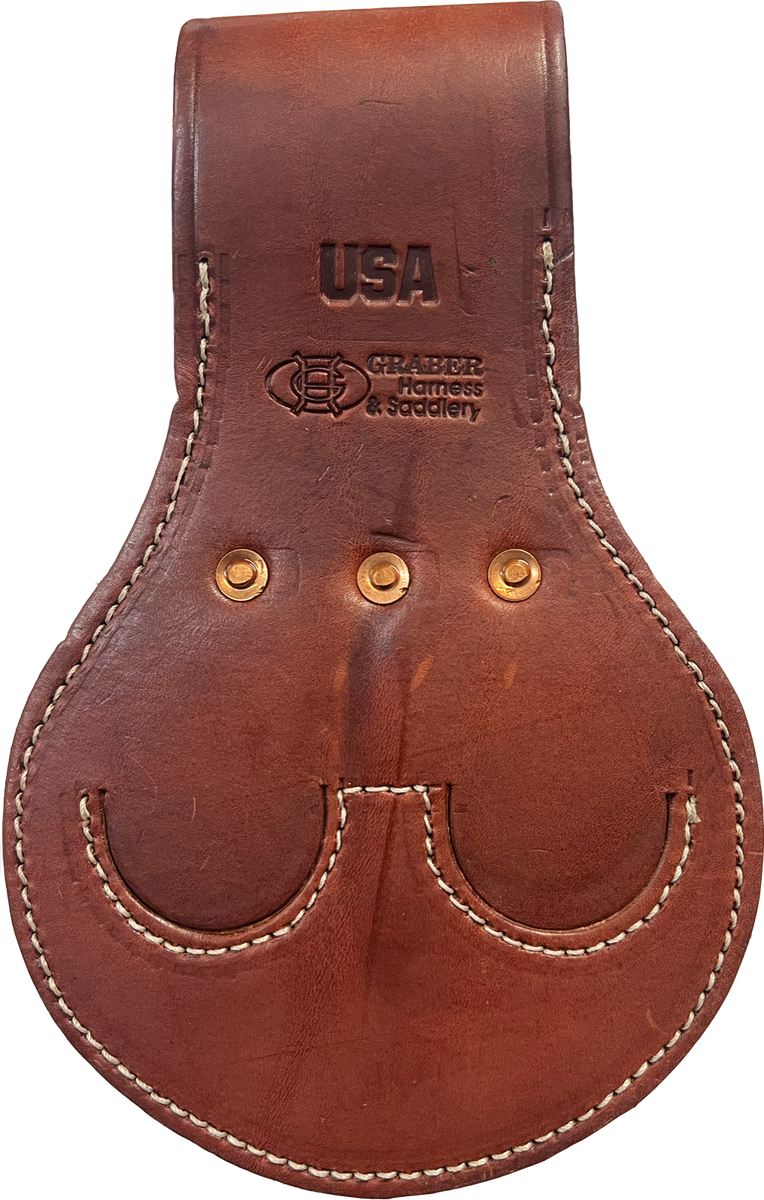 Graber 0023 Stitched Double Spud Wrench Holder – IronworkerTools.com