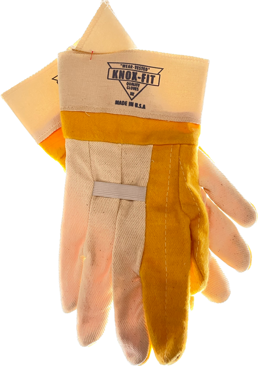 Knox-Fit 679S Heavy Duty Ironworker Gloves 12 Pairs MADE IN USA (Short ...