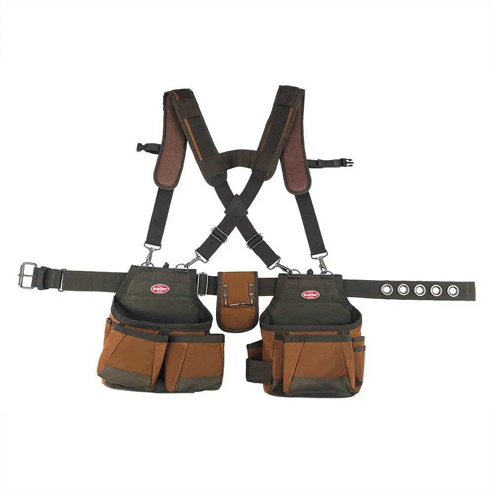 Bucket Boss - AirLift Tool Belt with Suspenders, Tool Belts - Original ...
