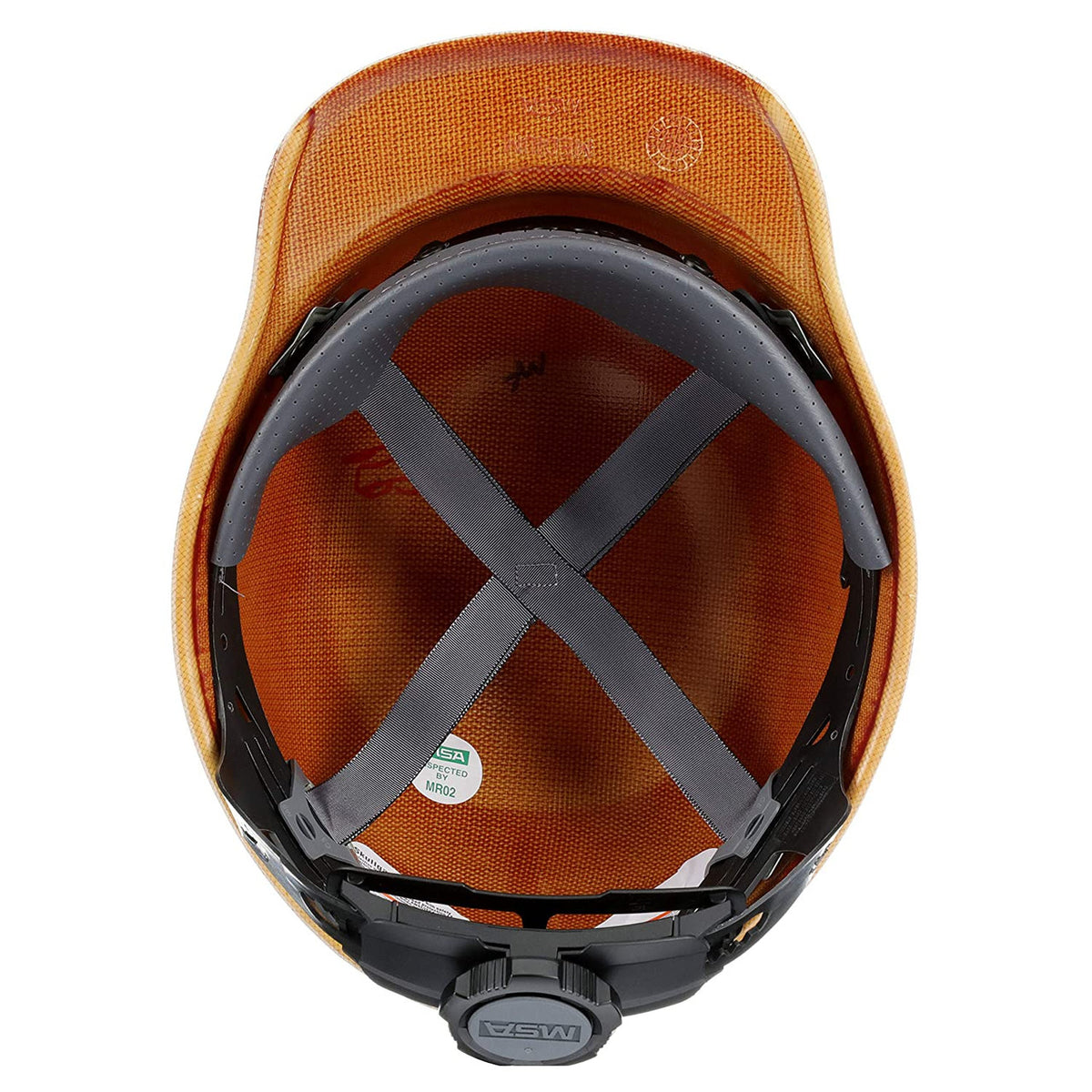 Heavy Duty MSA 475395 Skullguard Protective Cap Fiberglass Cap Style ...