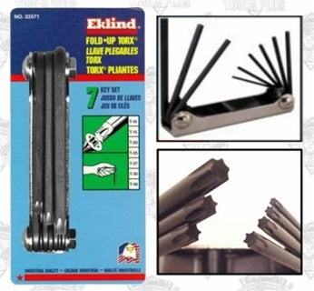 EKLIND 22571 Torx Key Set – IronworkerTools.com