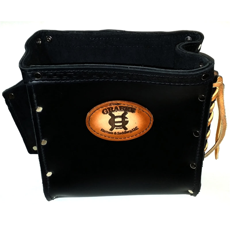Graber Harness 04-0077-BK Leather Bolt Bag. Made in U.S.A ...
