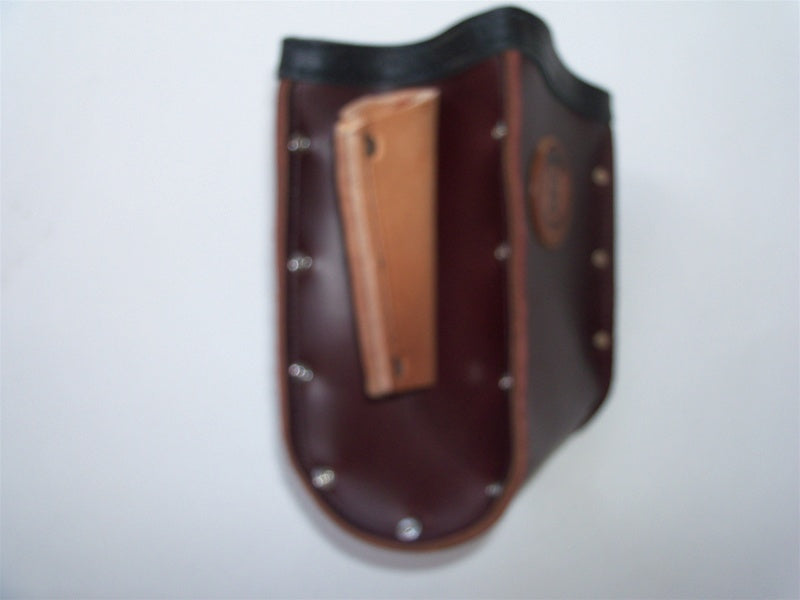 Graber Harness 0010 Heavy Duty Leather Bolt Bag. Color- Dark Brown Lea ...