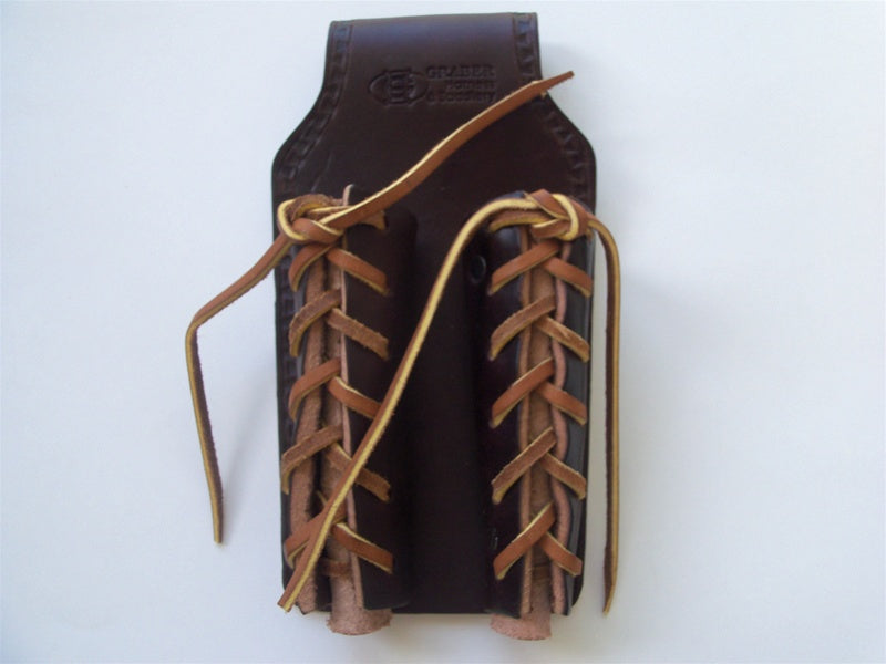 Graber Harness 0076RUS Double / Laced Bull Pin Holder. Made in U.S.A ...