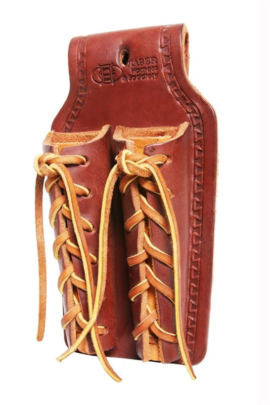 Graber Harness 0076RUS Double / Laced Bull Pin Holder. Made in U.S.A ...