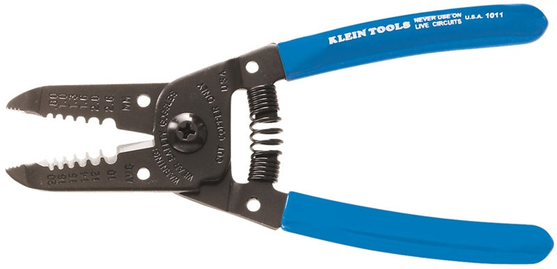 Klein 1011 Wire Stripper-Cutter - Solid and Stranded Wire ...