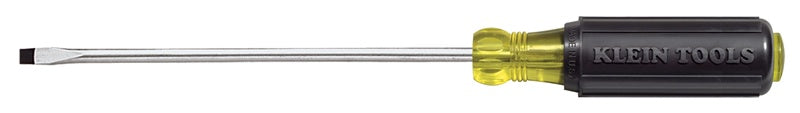 Klein 608-4 1/8" Cabinet Tip Miniature Screwdriver - 4" Round Shank ...