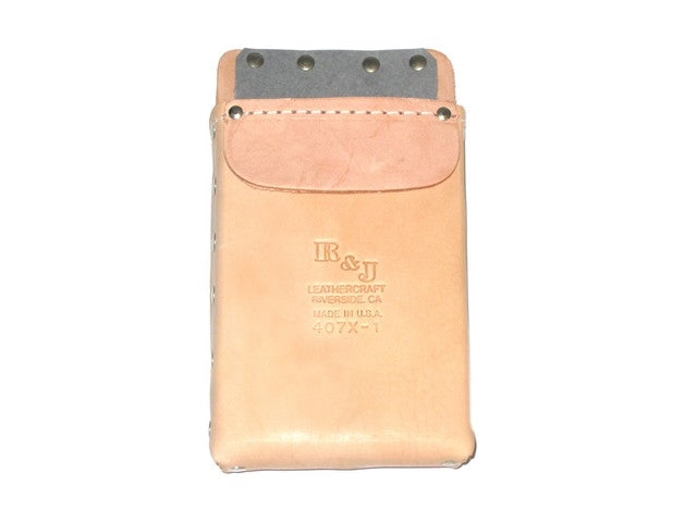 R J 407x-1 Box-Shaped Pouch Fiber Lined w/ Flap – IronworkerTools.com
